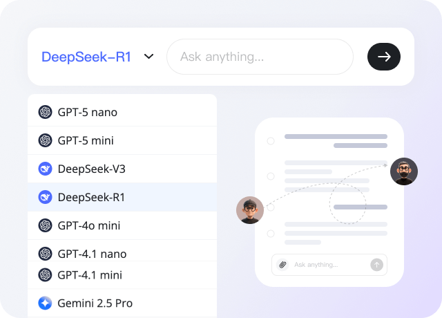 与DeepSeek R1 & V3对话 | GitMind AI